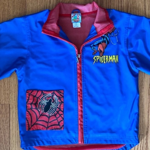 Marvel | Jackets & Coats | Marvel Spiderman Rain Jacket | Poshmark